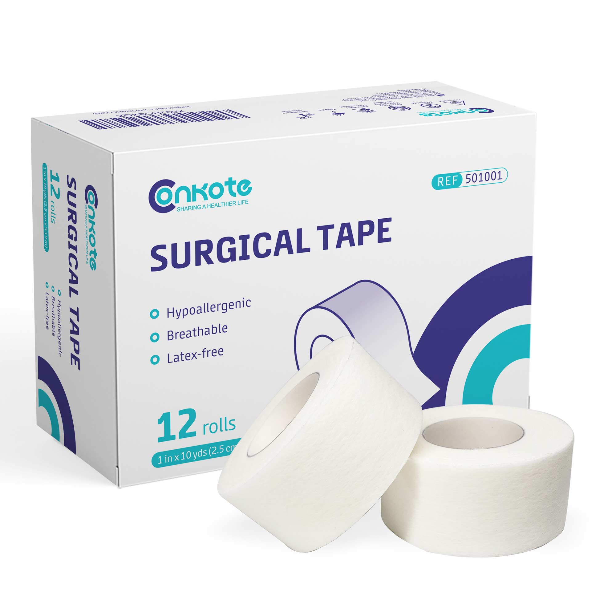 Medical Adhesive Tape 3M Micropore Surgical Tape, 2.5cm X 9.1m | Four